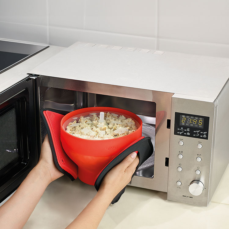 Microwave Popcorn maker, Red
