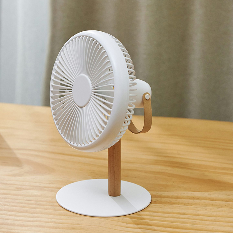 Table fan Gingko - A quiet table fan with lamp | SmartaSaker