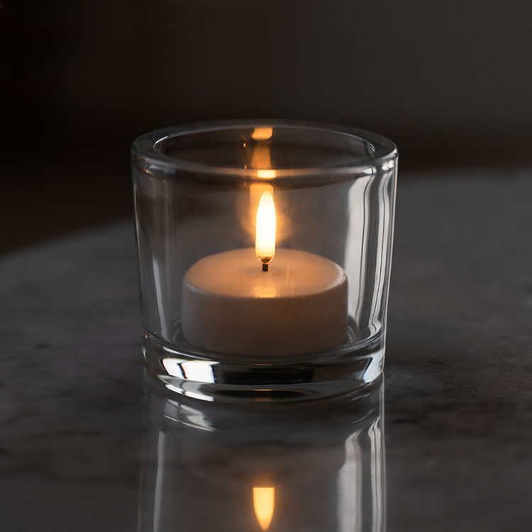 Premium LED large tea light - battery operated candle | SmartaSaker