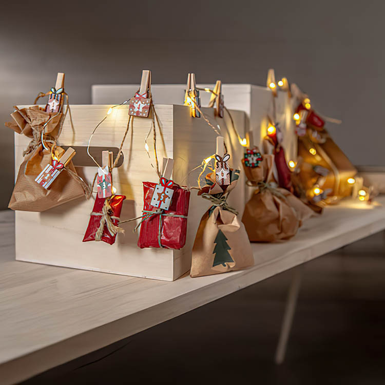 Christmas calendar light string - DIY Calendar | SmartaSaker