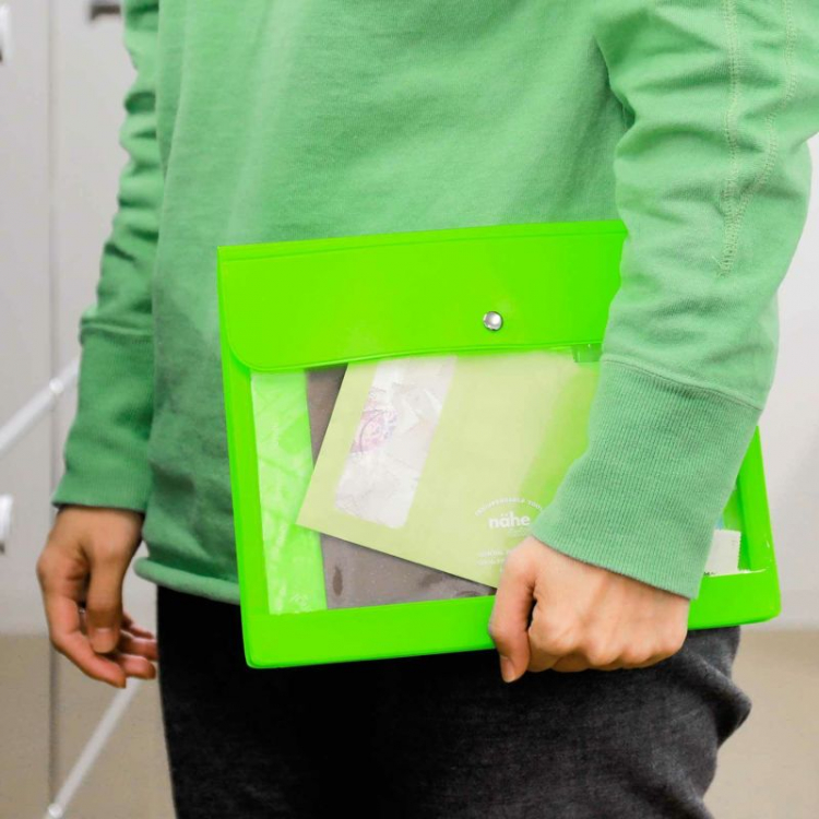 Plastic Folder A4 N√§he - Snap Button Folder | SmartaSaker