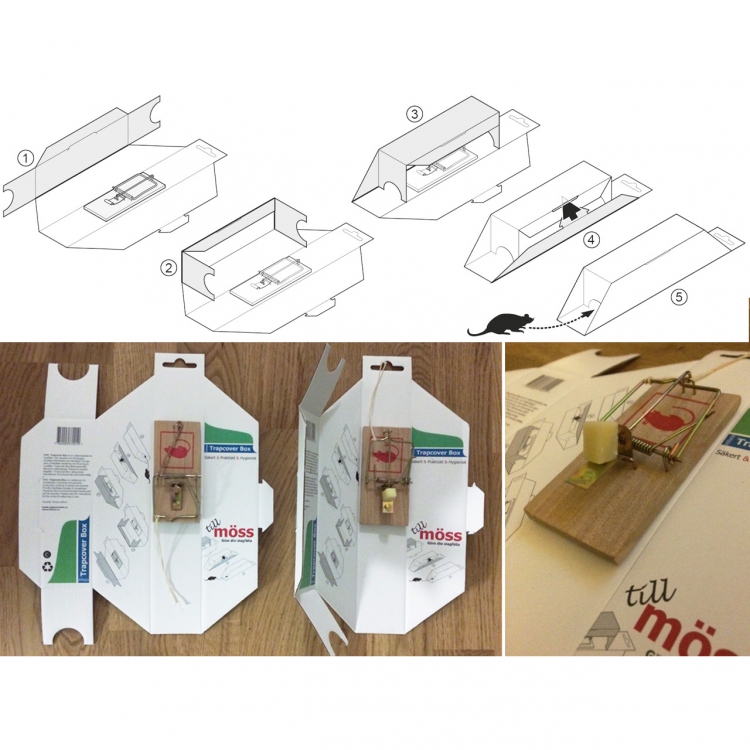 Box mouse trap, Trap Cover box