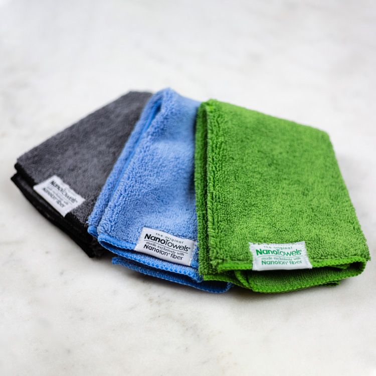 Nano cloth 4-pack - Cleaning cloths with nano fibre | SmartaSaker