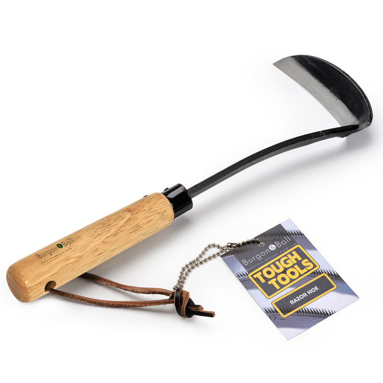 Carbon steel razor hoe - Weed cutter from Burgon & Ball | SmartaSaker