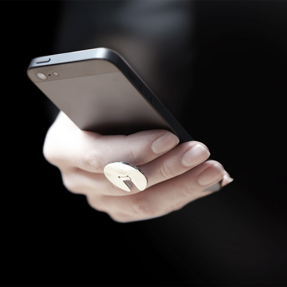 Collapsible mobile holder - Cellpholder Fold Flat Phone Grip | SmartaSaker
