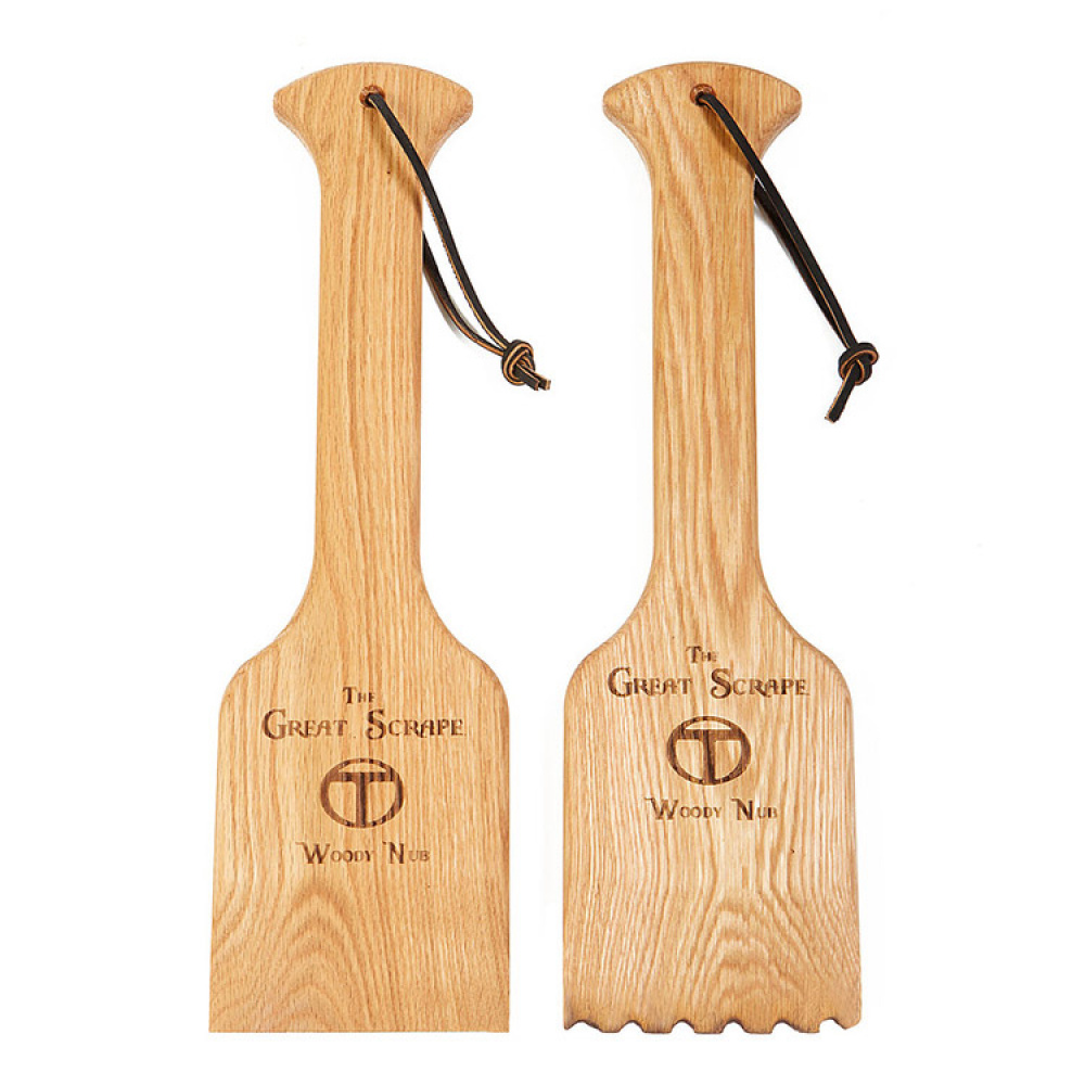 Wooden barbecue scraper, Woody Nub