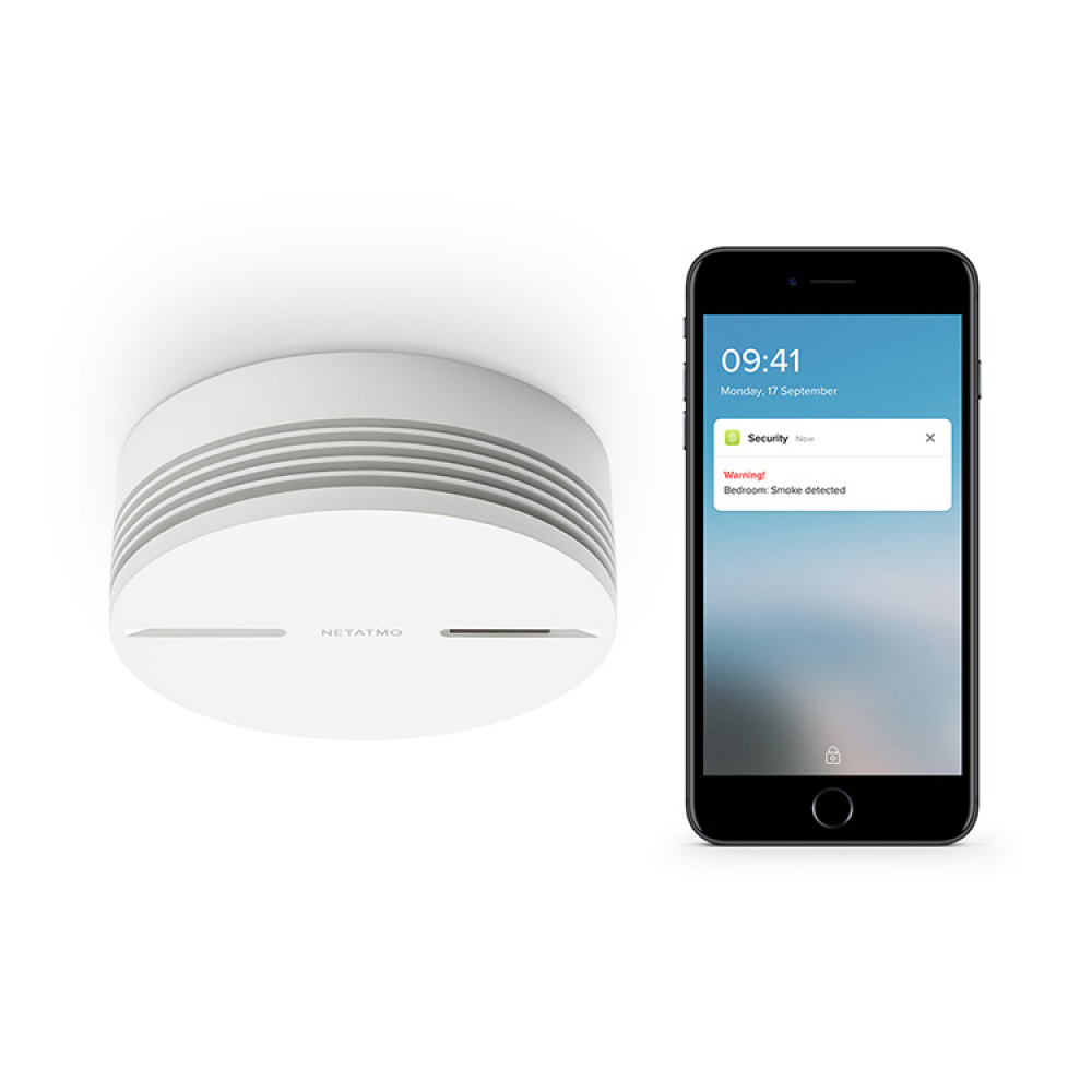 Wi-Fi fire alarm Netatmo