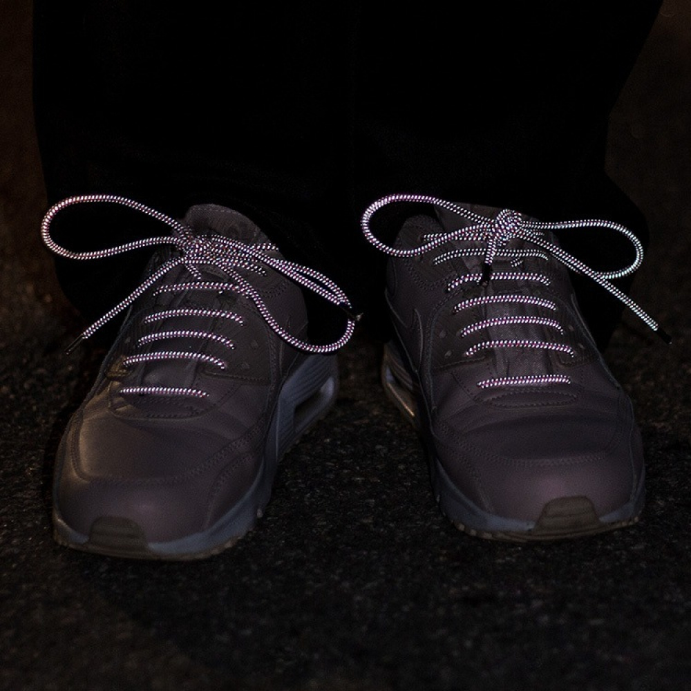 Elastic shoe laces with reflectors - Reflective shoe laces | SmartaSaker