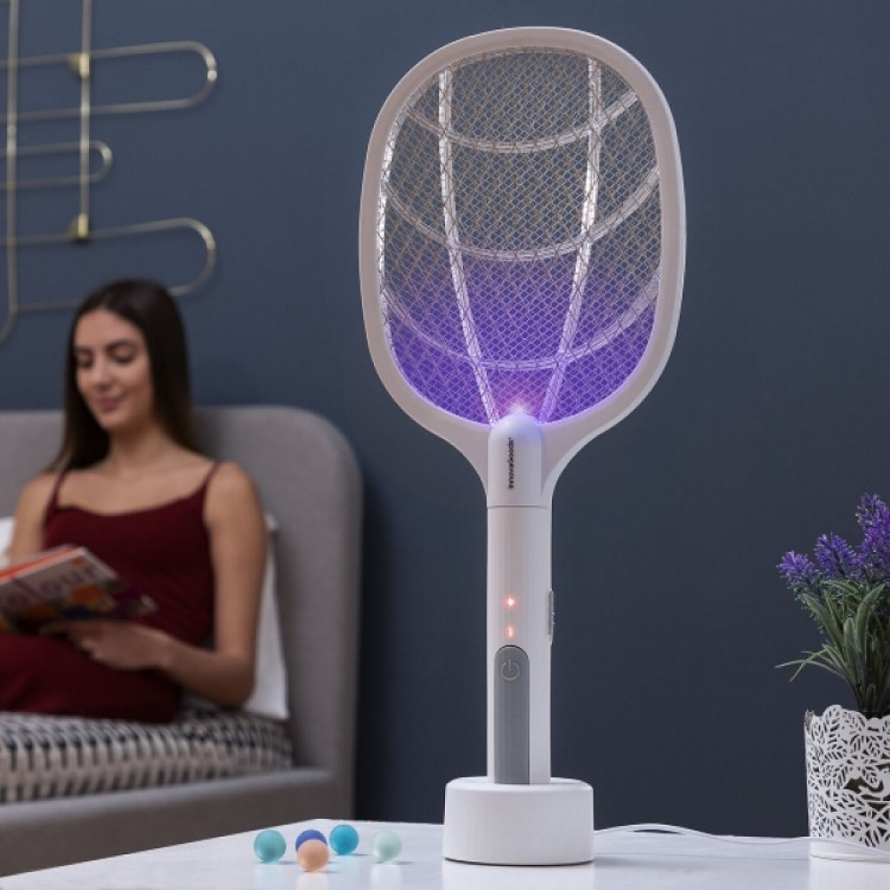 Chargeable Electric Fly Swatter - Insect racket | SmartaSaker
