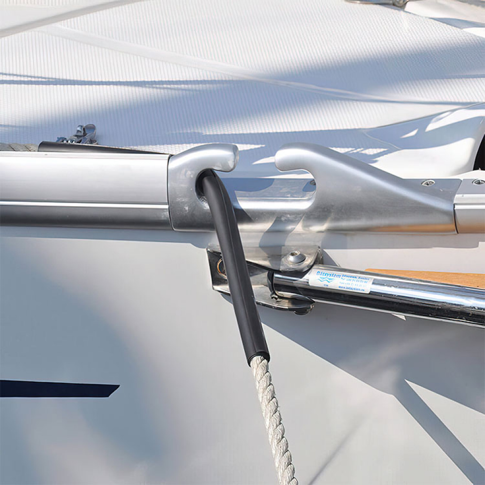 Chafe protection for tail rope - Spiroll | SmartaSaker
