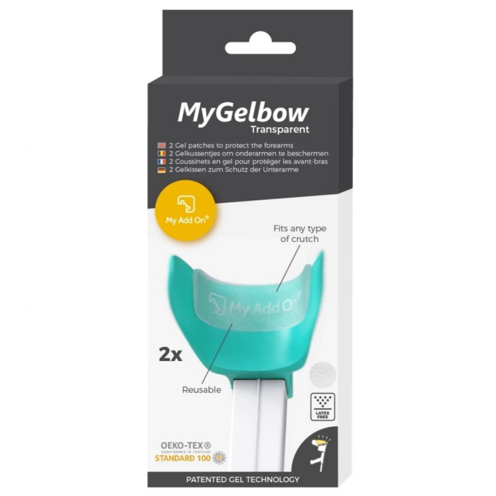 Forearm support for crutches - Soft support in latex-free gel | SmartaSaker