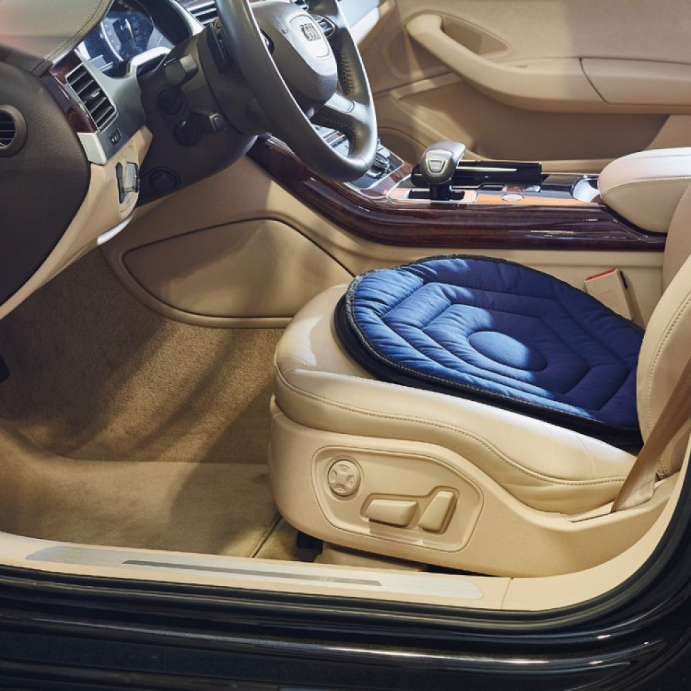 Rotating Seat Cushion for Car & Bed - Soft Rotating Cushion | SmartaSaker