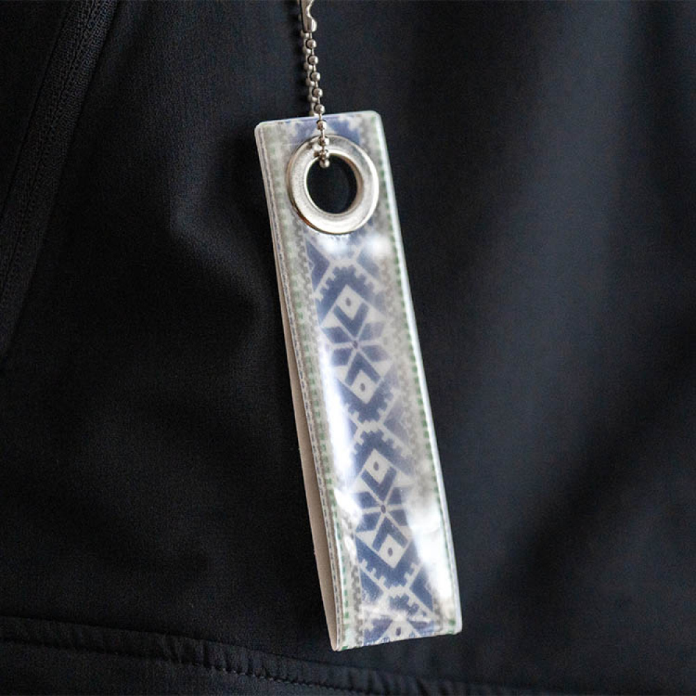 Reflector with name tag - CE marked reflector | SmartaSaker