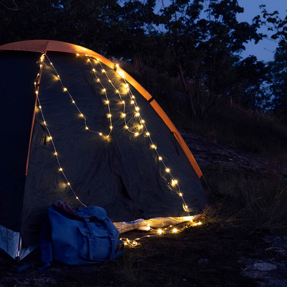 Retractable light string - Water-resistant 10 m light string | SmartaSaker