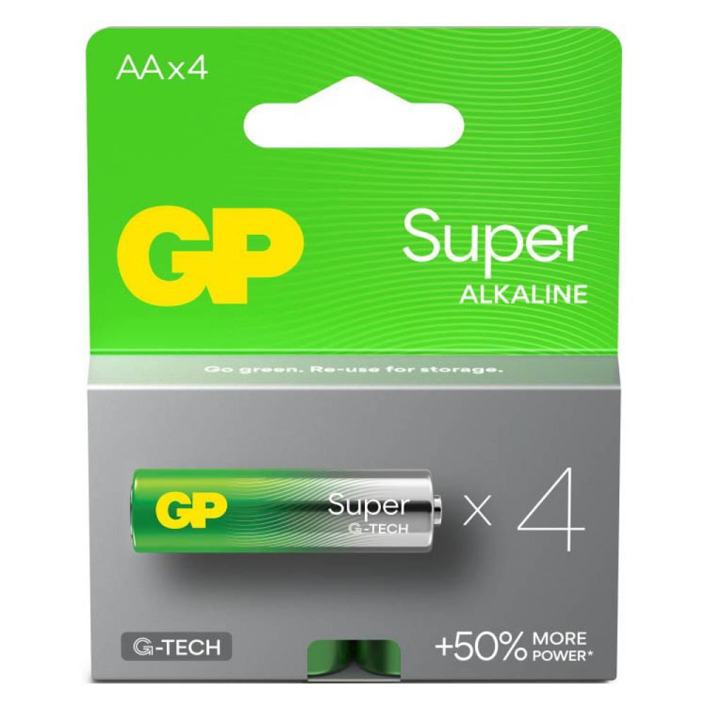 Batteries AA 4-pack - LR6 Batteries | SmartaSaker