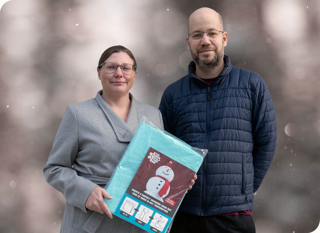 Elin & Magnus Holmgren - Snow sculpture bag | SmartaSaker